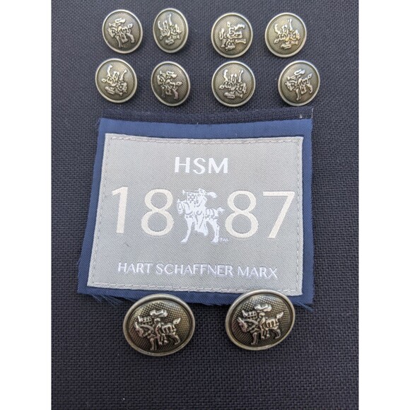 Hart Schaffner Marx | Accessories | Hsm 887 Knight Horse Metal Silver ...